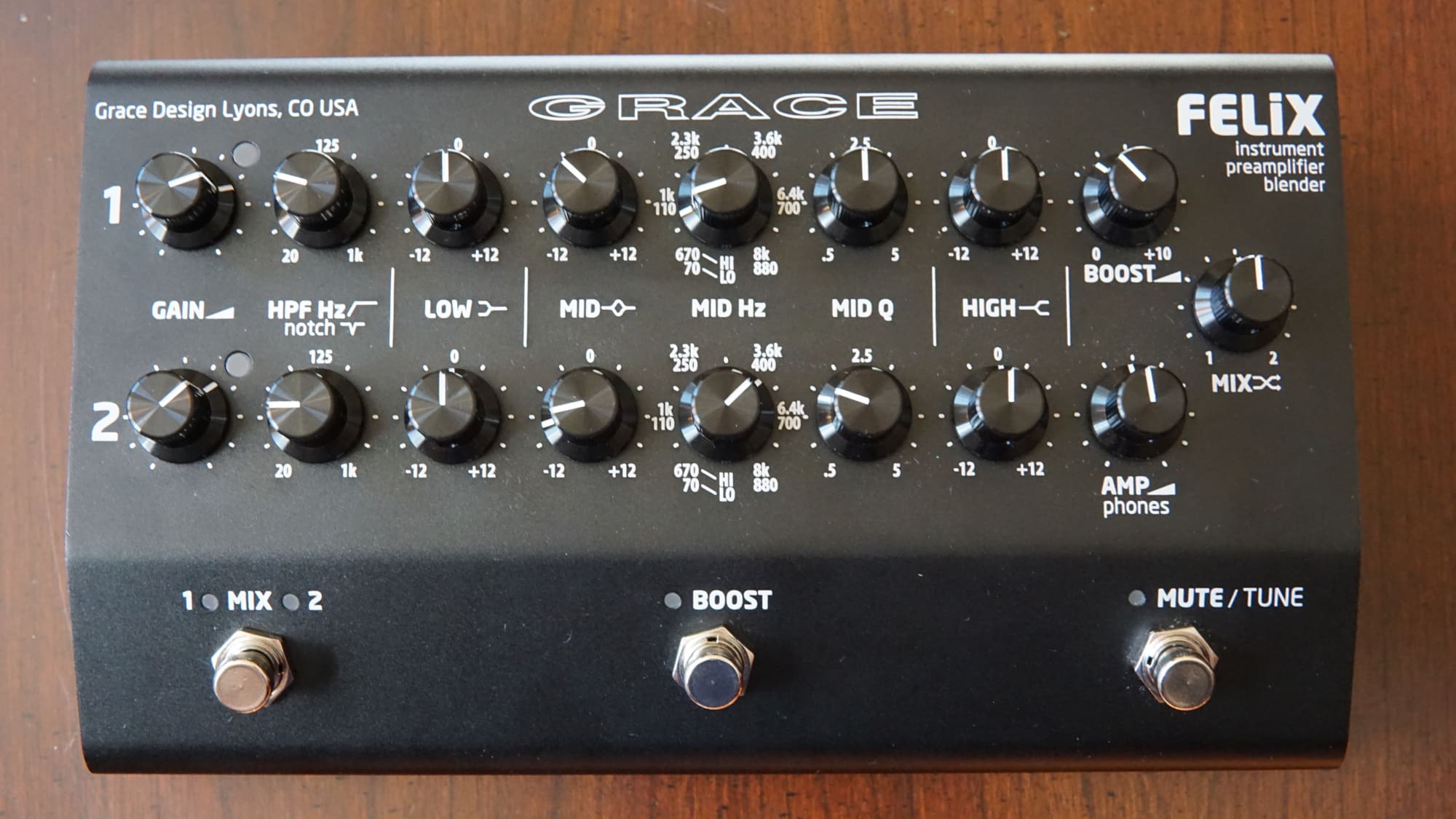 Hands On: Grace Design FELiX Instrument & Microphone Preamplifier ...